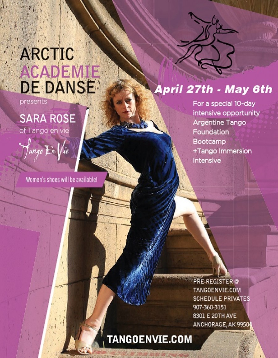 Sara Rose's Anchorage, AK Intensive Tango Workshops - Tangopolix Sara Rose's Anchorage, AK Intensive Tango Workshops - Tangopolix
